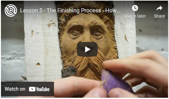 Lesson 5 - The Finishing Process - How to Carve a Wood Spirit | Beginn ...