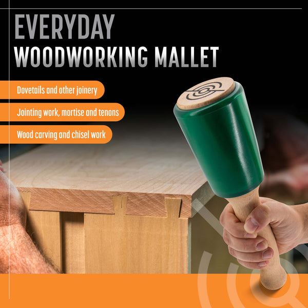 15oz Precision Wood Carving Mallet | Schaaf Tools